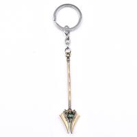 China Moba Game Lol Character Props Key Chain Metal Crafts Gold Copper Details Restore Gift Decoration for sale