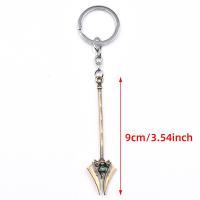 China Moba Game Lol Character Props Key Chain Metal Crafts Gold Copper Details Restore Gift Decoration for sale
