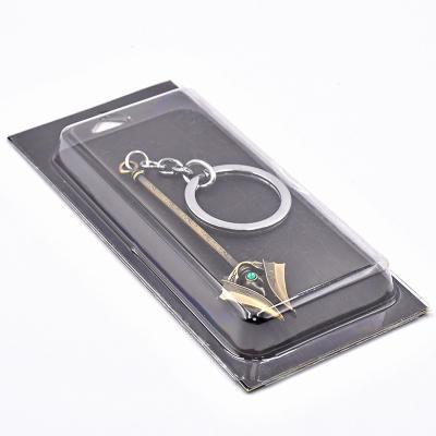 China Moba Game Lol Character Props Key Chain Metal Crafts Gold Copper Details Restore Gift Decoration for sale