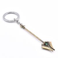 China Moba Game Lol Character Props Key Chain Metal Crafts Gold Copper Details Restore Gift Decoration for sale