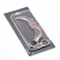 China Custom Metal Craft Keychain Gift Valorant Game Props Equipment Predatory Impression Claw Blade for sale