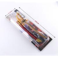 China Global Competitive Game Sword Keychain Lol Characters Scarlet Moon Samurai Sword Equipment Metal Crafts for sale