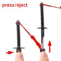 China Anime Assassin 567 popular character exclusive outfit katana Metal crafts black sword keychain gift decoration for sale