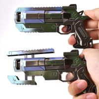China Custom pistol model shooting game Apexs13cm Blue Little Helper Shape-changing cosplay props toy gift Decorative for sale