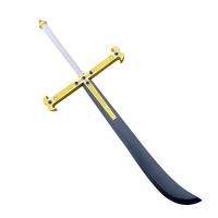 China Popular animation game One Pieces popular character Hawkeye sword metal crafts details for sale