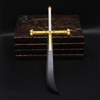 China Popular animation game One Pieces popular character Hawkeye sword metal crafts details for sale