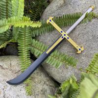 China Popular animation game One Pieces popular character Hawkeye sword metal crafts details for sale