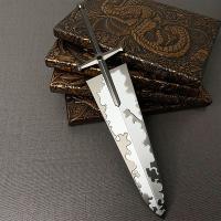 China Custom Asta-Black Clover 33cm large size Metal crafts Sword Decorative art Gift Samurai Sword Zinc alloy material silver for sale