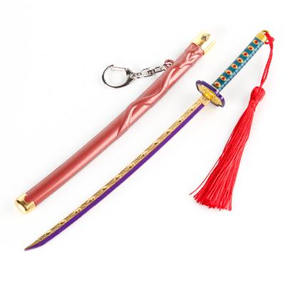 China Demon Slayer Kokushibo Zen Katana 3D Model Keychain Cosplay Figure for sale
