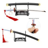 China Tomioka Giyuu Zinc Alloy 3D Model Keychain Sword For Demon Slayer for sale
