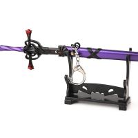 China Fate Joan Press To Eject Purple Anime Sword Keychains Mini Katana for sale