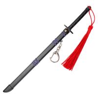 China Scissor Seven Magic Blade Cosplay Anime Sword Keychains 22CM Alloy for sale