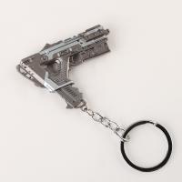 China Alternator SMG 7CM Zinc Alloy Keychain Apex Legends Gun Keychains for sale