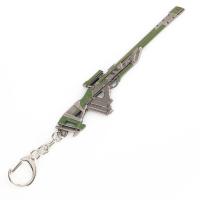 China Gun 11CM Zinc Alloy Keychain Apex Legends Triple Machine for sale