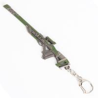 China Gun 11CM Zinc Alloy Keychain Apex Legends Triple Machine for sale