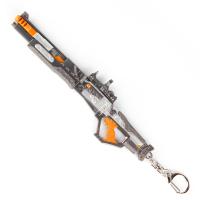 China Flatline Rifle Mastiff Shotgun Gun Zinc Alloy Keychain Apex Legends VK47 for sale
