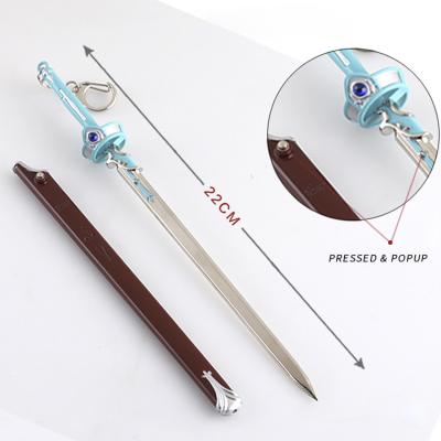 China Anime Katana Asuna Sword Keychain Sword Art Online Mini Katana cosplay for sale