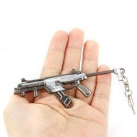 China R99 SMG Gun Model Zinc Alloy Keychain 11CM Apex Legends for sale