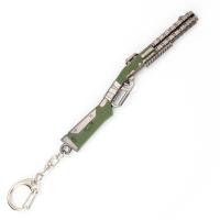 China Peacekeeper Shotgun Zinc Alloy Keychain Apex Legends Gun Keychain Metal for sale