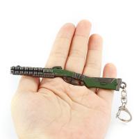 China Peacekeeper Shotgun Zinc Alloy Keychain Apex Legends Gun Keychain Metal for sale