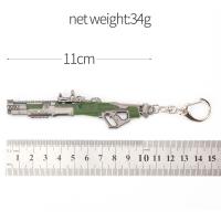 China Mastiff Shotgun Apex Legends Gun Keychain 11CM Custom Metal Keychain for sale