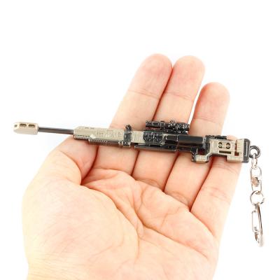 China Standard Gun Model Zinc Alloy Keychain Apex Legends Krebel Sniper for sale