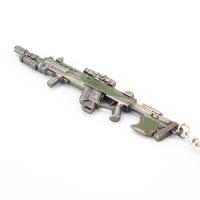 China Longbow DMR 11CM Apex Legends Gun Keychain Zinc Alloy Standard Gun Model Keychain for sale