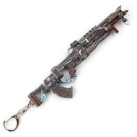 China VK47 Apex Legends Gun Keychain Flatline Rifle Frightening Zinc Alloy Standard for sale