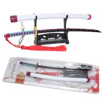 China Demon Slayer Kanroji Mitsuri 22CM Automatic Elasitc Moving Sword for sale