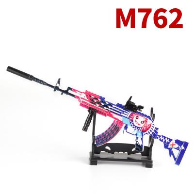 China Game For Peace Beryl M762 Metal Gun Keychain Cosplay Prop Toy for sale