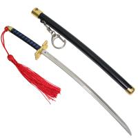 China Tokitou Muichirou Demon Slayer Keychain Swords Black Automatic Moving for sale