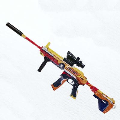 China Zinc Alloy  Standard Metal Gun Keychain M416 Slide Fox 22CM Toy Guns for sale