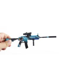 China Assault Rifle Luo Xiao Hei Zinc Alloy Gun Keychain Mold 22CM M416 for sale