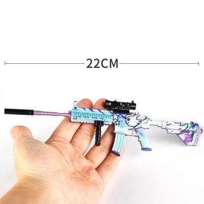 China Magic Academy Metal Gun Keychain 22CM M416 Zinc Alloy  Standard for sale