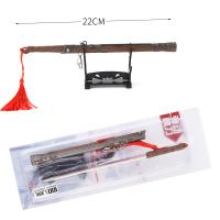 China The Untamed Automatic Eject Sword Keychain Zinc Alloy Mini Sword for sale