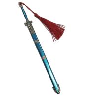 China Mo Dao Zu Shi Lanjingyi Anime Sword Keychains Alloy Mini Katana for sale