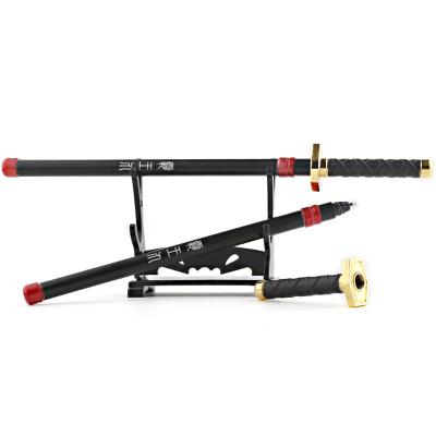 China Black Ink Refill Student Stationary Souvenir Ink Pens Metal Writing Pen Set Toy for sale