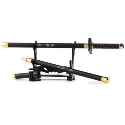 China Bleach Ichigo Bankai Signature Souvenir Ink Pens Sword Metal Model Toys For Gift for sale