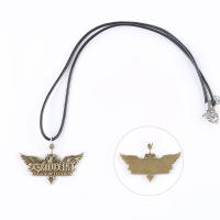 China League Of Legends Logo Metal Zinc Alloy Pendants Necklace Set Backpack Decor for sale