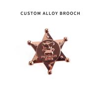 China Brooches Assorted Anime Pin Badge Custom Metal Badges for sale