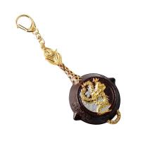 China Game Collection PUGB Mini Multi Skins Decorative Metal Craft Alloy Pan Keychain for sale