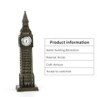 China Canton Tower Empire State Building Metal Knick Knacks 3D Model Kit Ornaments for sale