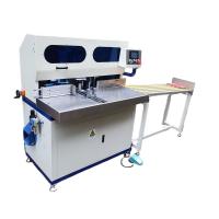 China Automatic Double Head Round Corner Cutting Machine 460mm Book Block Paper Board Corner Trimmer for sale