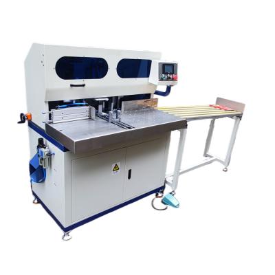 China Automatic Double Head Round Corner Cutting Machine 460mm Book Block Paper Board Corner Trimmer for sale