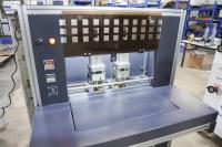 China Semi-Auto Cover Casing-In Machine 380V 1.5kw for Hardcover Book Binding for sale