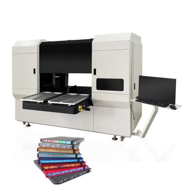 China HXEP400 4-8 Color Digital Edge Machine – 2 Stations, Non-Stop Printing, Clog-Free for Book/Notebook Production for sale