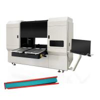 China HXEP400 Book Edge Digital Printing Machine 600x600mm Dual Stations 2400dpi for Hardcover Book Notebook Blocks for sale