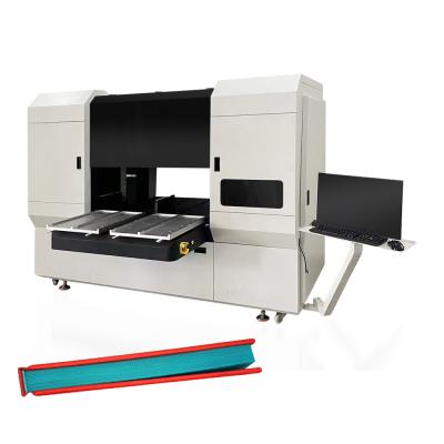 China HXEP400 Book Edge Digital Printing Machine 600x600mm Dual Stations 2400dpi for Hardcover Book Notebook Blocks for sale