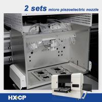China HXEP400 Book Edge Digital Printing Machine 600x600mm Dual Station 2400dpi for Hardcover Books for sale
