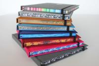 China HXEP400 Book Edge Digital Printing Machine 600x600mm Dual Stations 2400dpi for Hardcover Notebook for sale